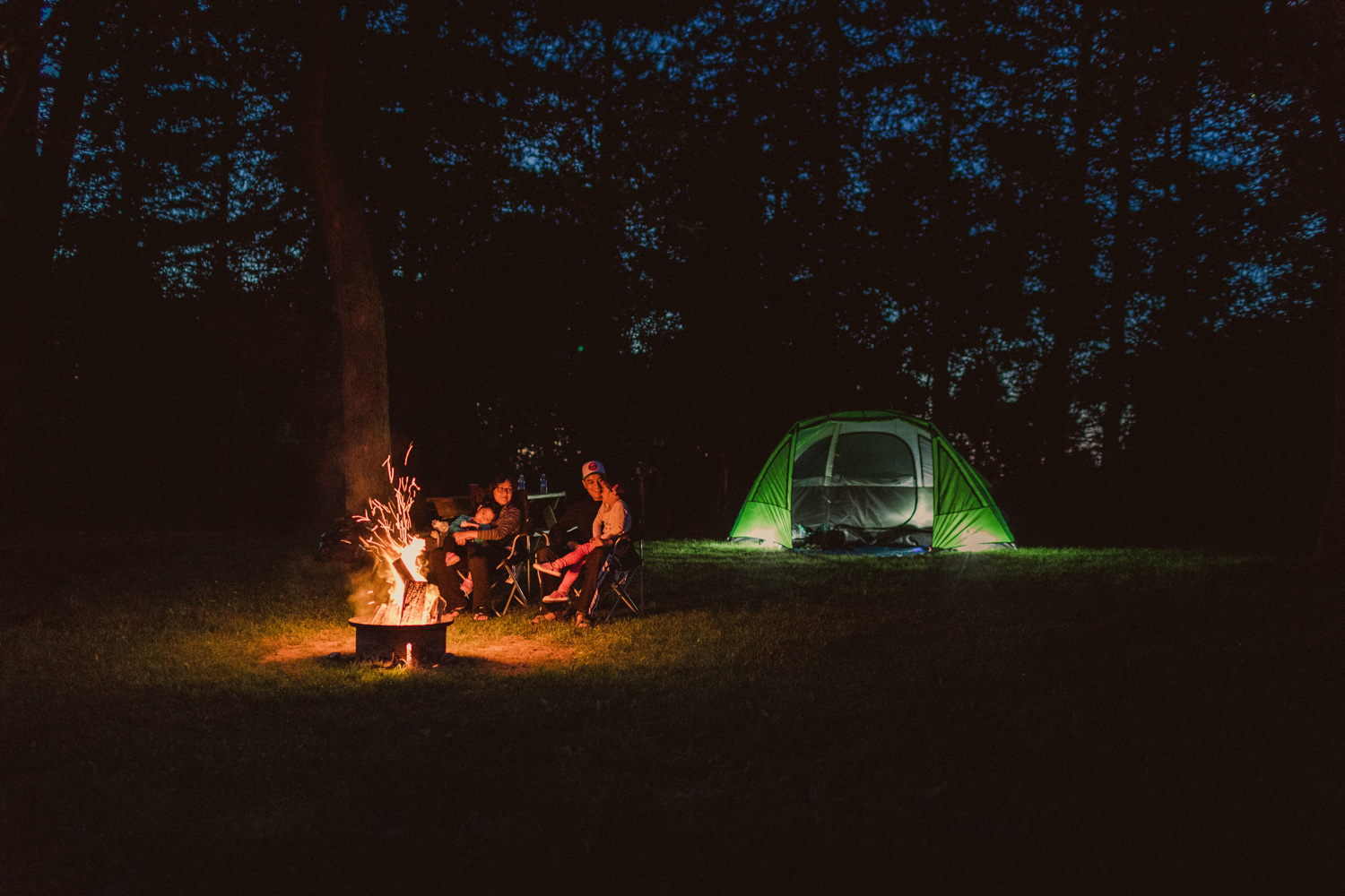 Our first time camping with kids | On Our List